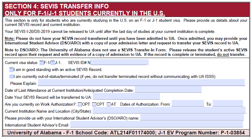 How to Complete the I-20/DS-2019 Request - International